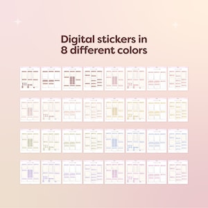 Student Digital Stickers, Pastel and Neutral Stickers, Goodnotes ...
