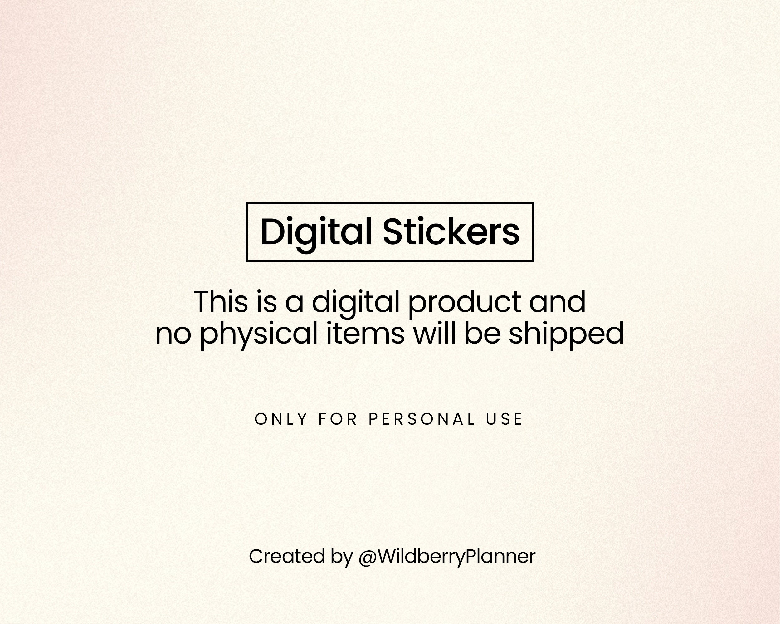 Digital Sticky Notes for Planners Sticker Set and Pngs for - Etsy
