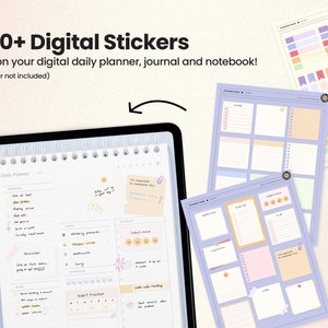 Digital Sticky Notes for Planners, Sticker Set and Pngs for Goodnotes ...