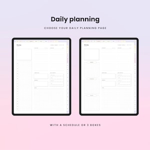Undated Life Planner, Digital Portrait Planner, Customisable, Pastel ...