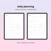 Undated Life Planner, Digital Portrait Planner, Customisable, Pastel ...