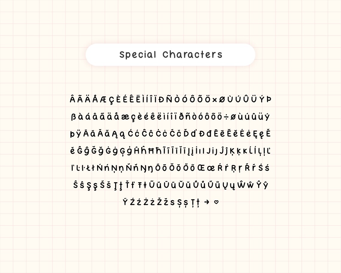 Handwritten Font for Digital Planning and Note-taking, Neat Font for ...