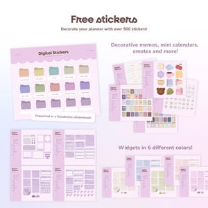 2025 Digital Planner Bundle, All in One Life Planner, Customizable ...