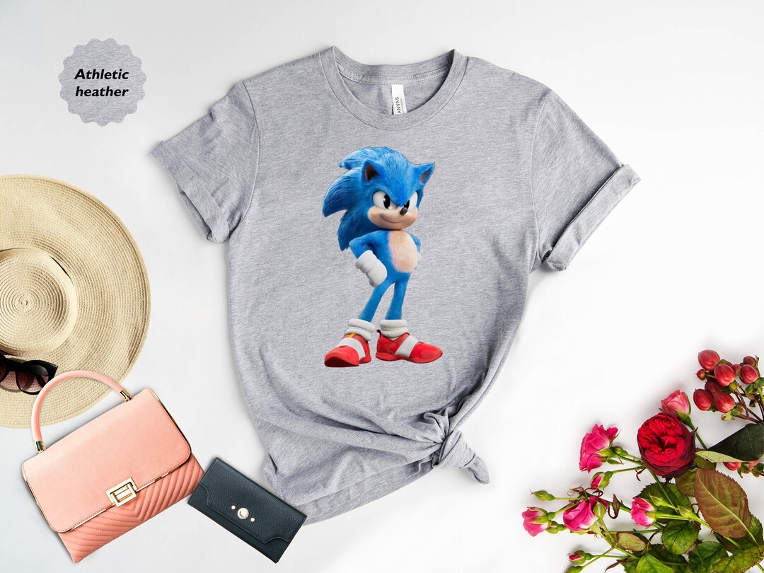 Sonic Shirt, Sonic the Hedgehog Shirt, Sonic Birthday Gift, Sonic Lover ...