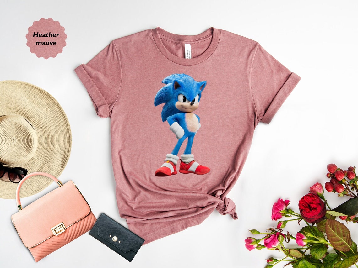 Sonic Shirt Sonic the Hedgehog Shirt Sonic Birthday Gift | Etsy