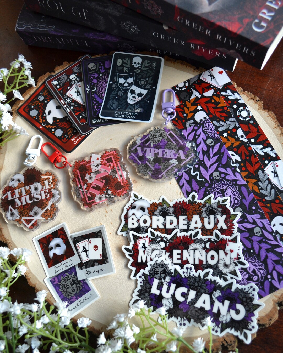 Tatter Curtains CLEAR, MATTE, & FOILED Stickers || Officially Licensed ...