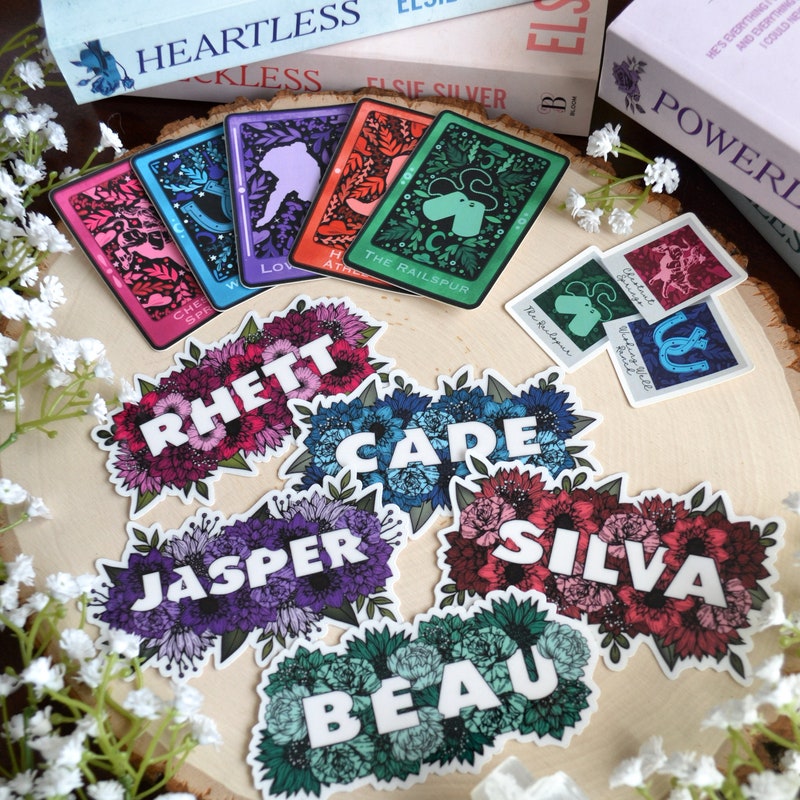 Cowboy Romance Book Vinyl Sticker - Etsy