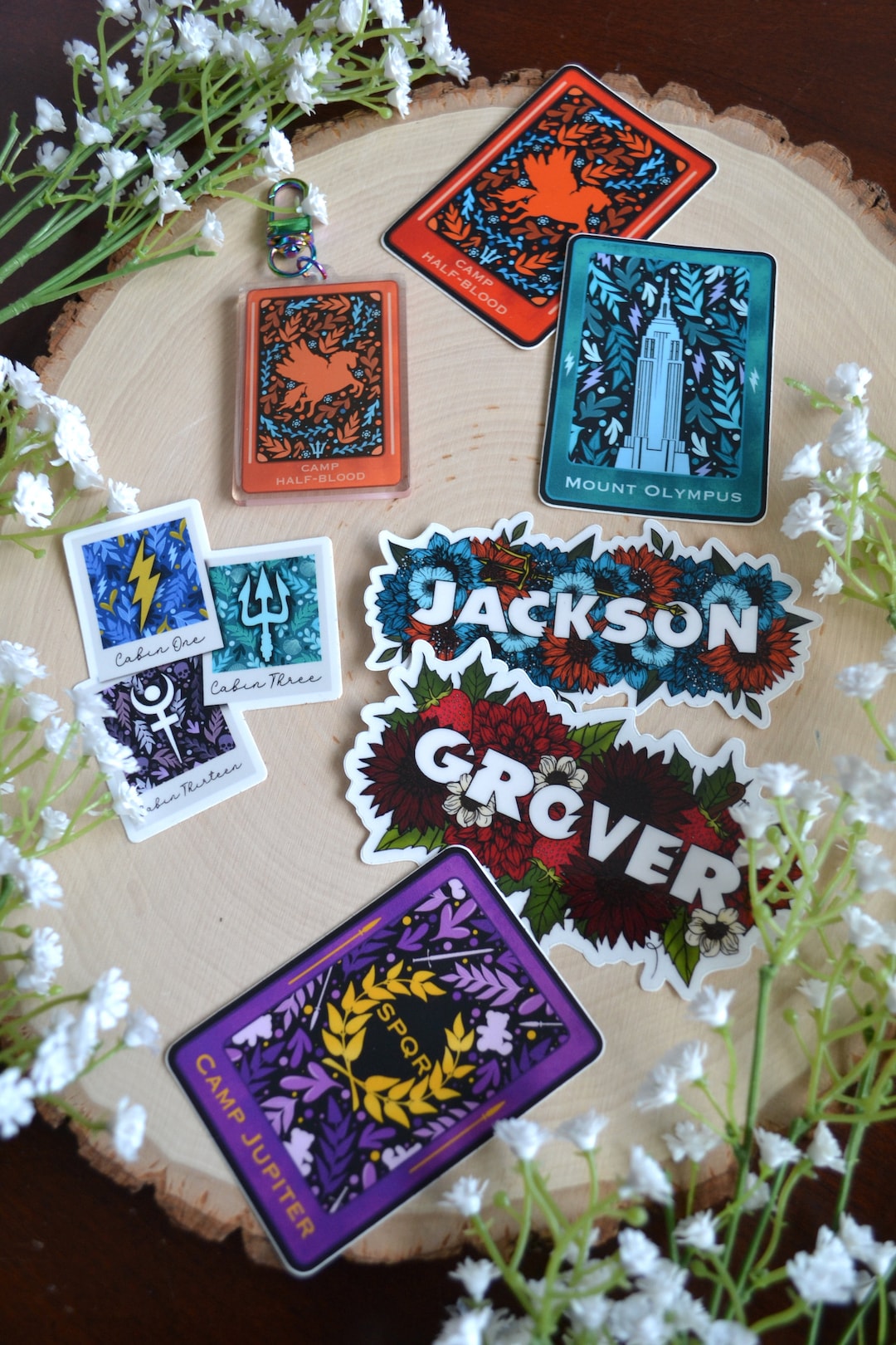 Jackson Vinyl Stickers & Keycahin || Waterproof, Weatherproof || Demi ...