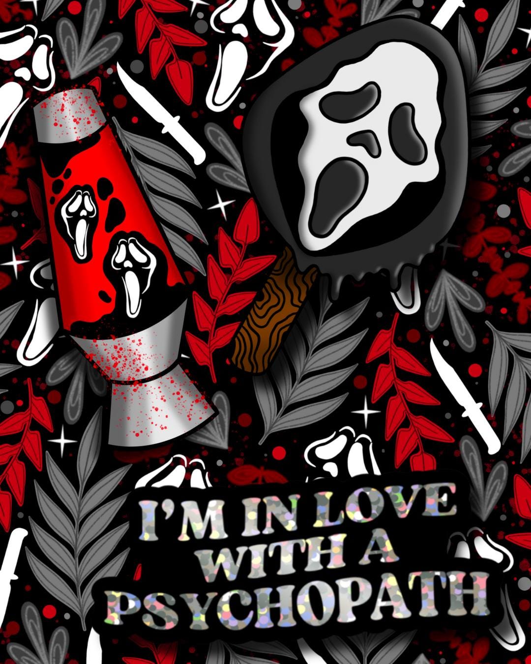 Summerween Sticker Pack || Ghostface Inspired || Waterproof ...