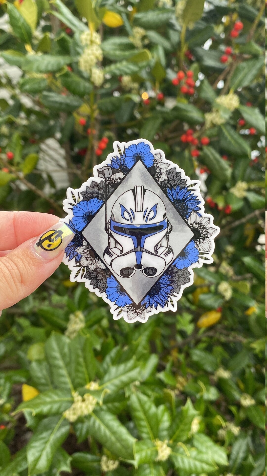 Captain Clone Logo || Gloss Vinyl || Waterproof, Weatherproof - Etsy