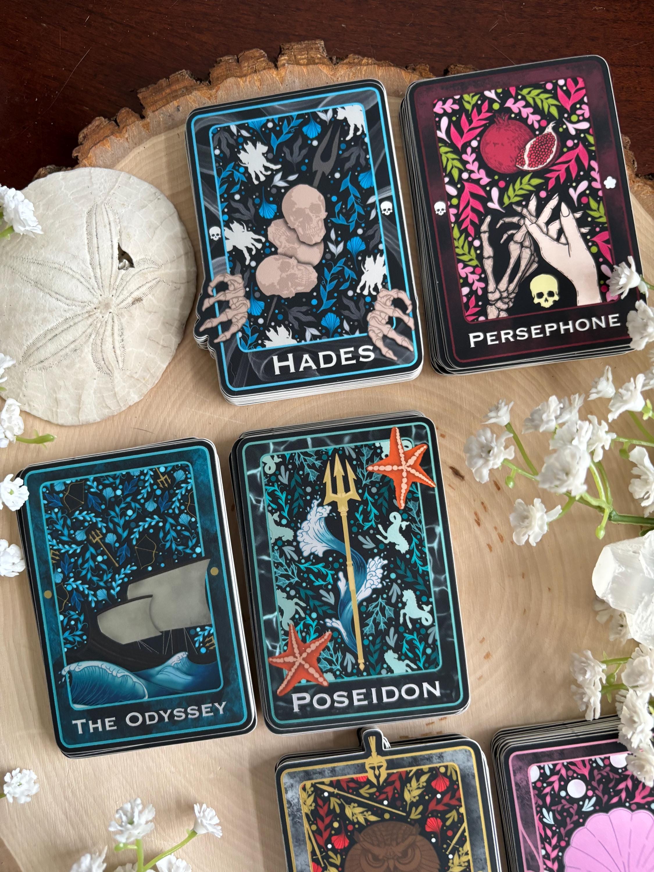 Greek God and Goddess FOILED Stickers || Waterproof, Weatherproof ...