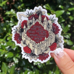 Castle Map Logo CLEAR Vinyl - Etsy