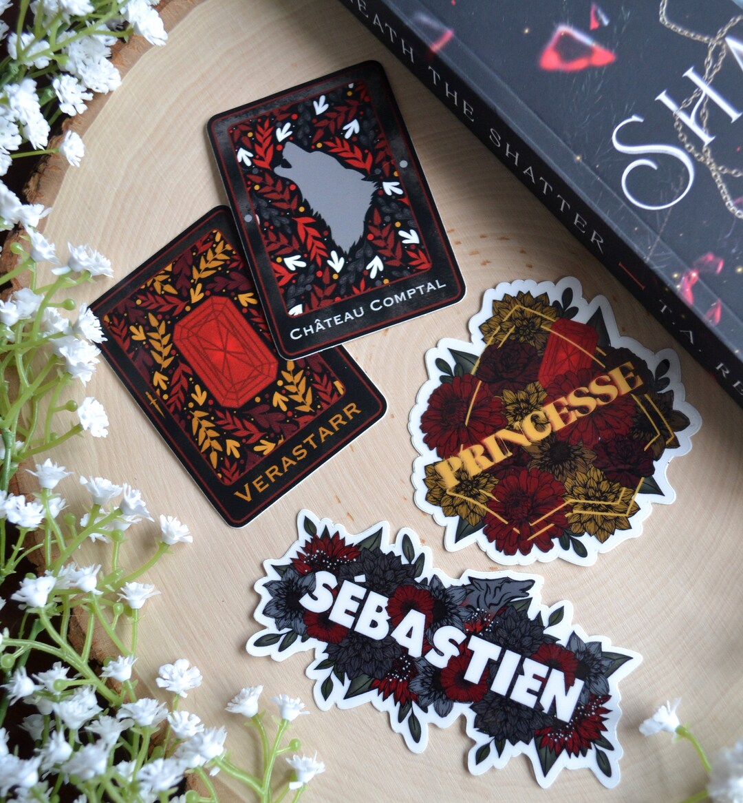 Beneath the Shatter Vinyl Stickers || Officially Licensed Merchandise ...