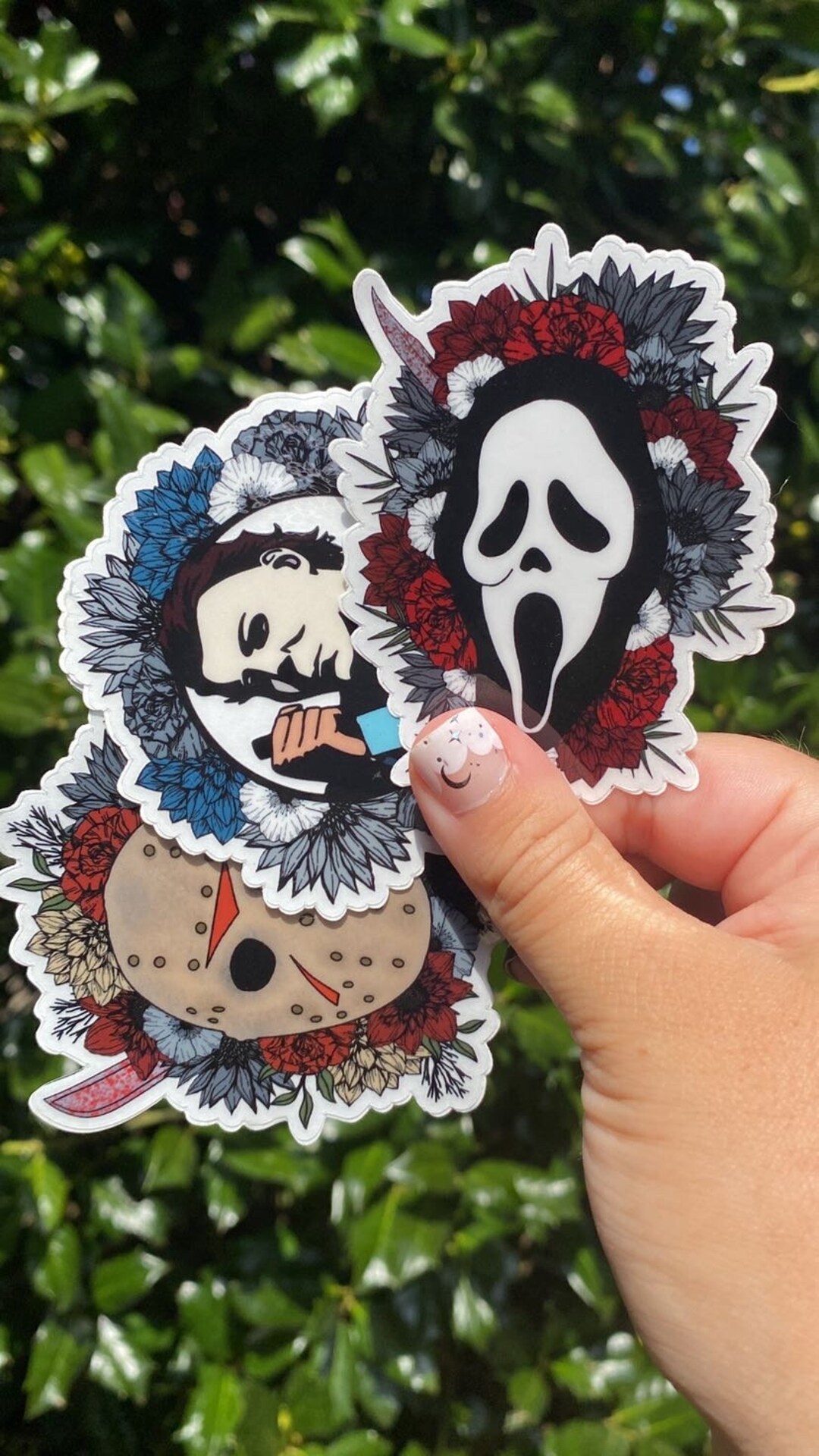 Slasher Logos CLEAR Vinyl - Etsy