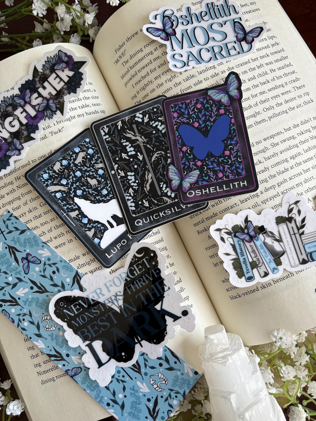 Quicksilver Inspried MATTE, CLEAR, and IRIDESCENT Stickers ...