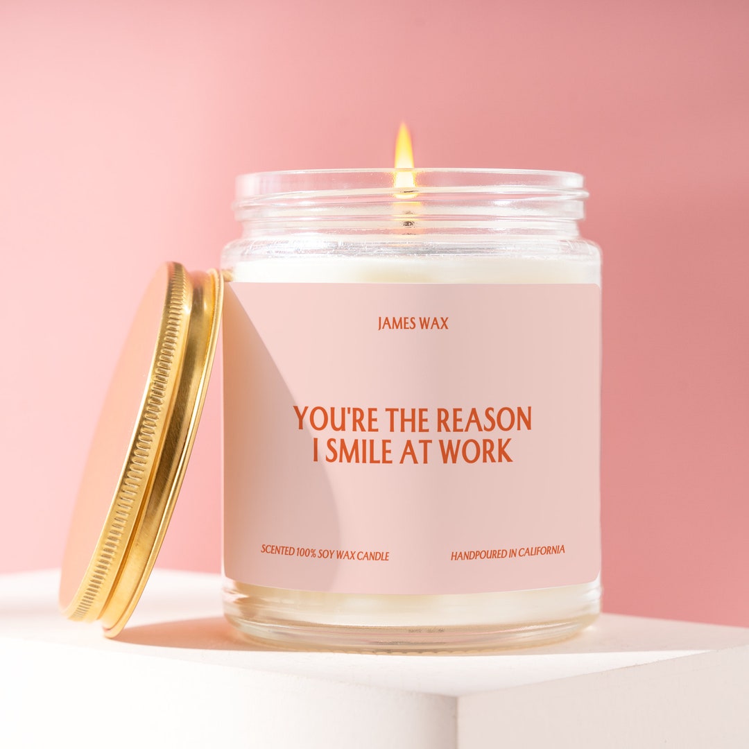 You're the Reason I Smile at Work Coworker Appreciation, Office Positivity, Work Environment ...