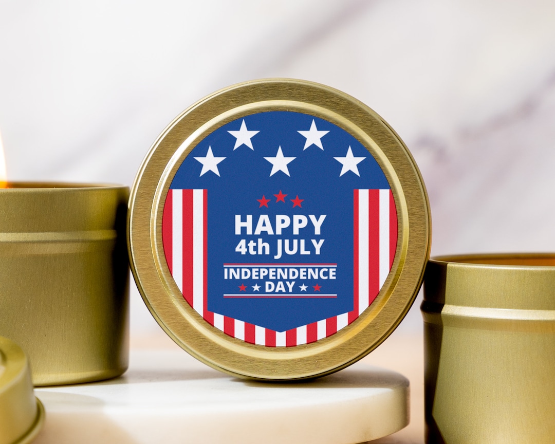 Independence Day Candle Gift Custom Candle Gift Independence Day ...