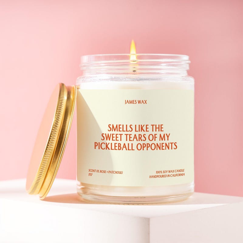 Pickleball Candle Gift - 60+ Gift Ideas for 2025