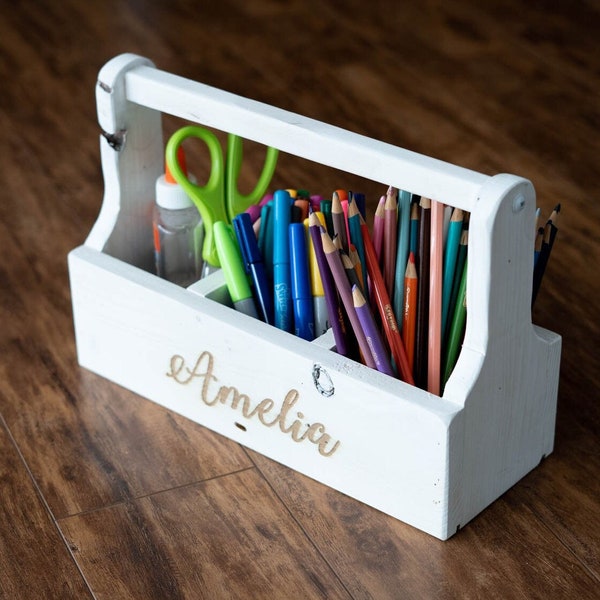 Kids Desk Organizer - Etsy