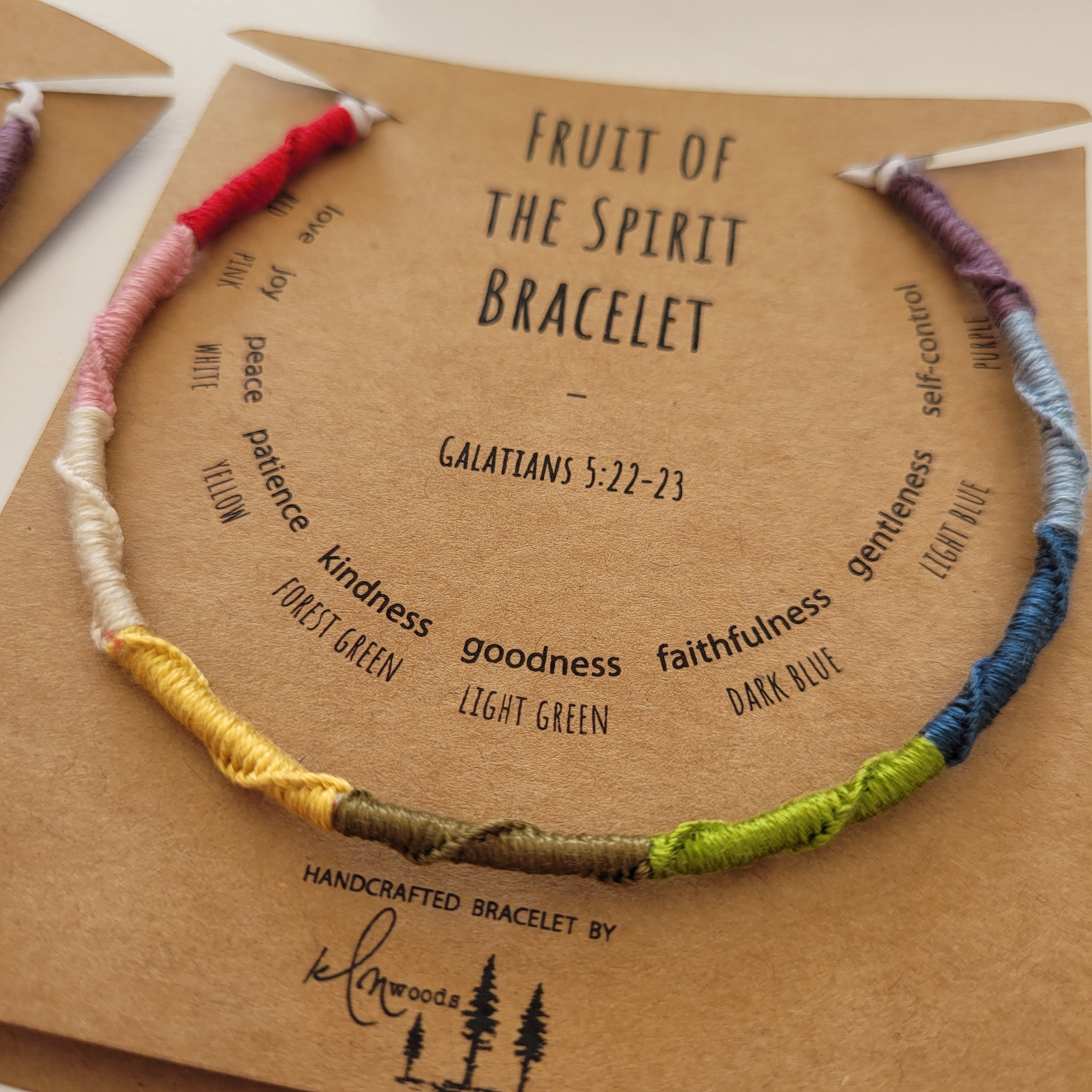 Fruit of the Spirit Bracelet - Etsy