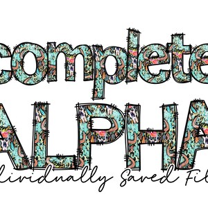 Doodle Letters PNG, Alphabet Letters, Doodle Alpha Png, Sublimation ...