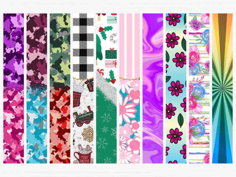100 Key Fob Wristlet Sublimation Design Bundle, Key Fob Bundle, Key ...
