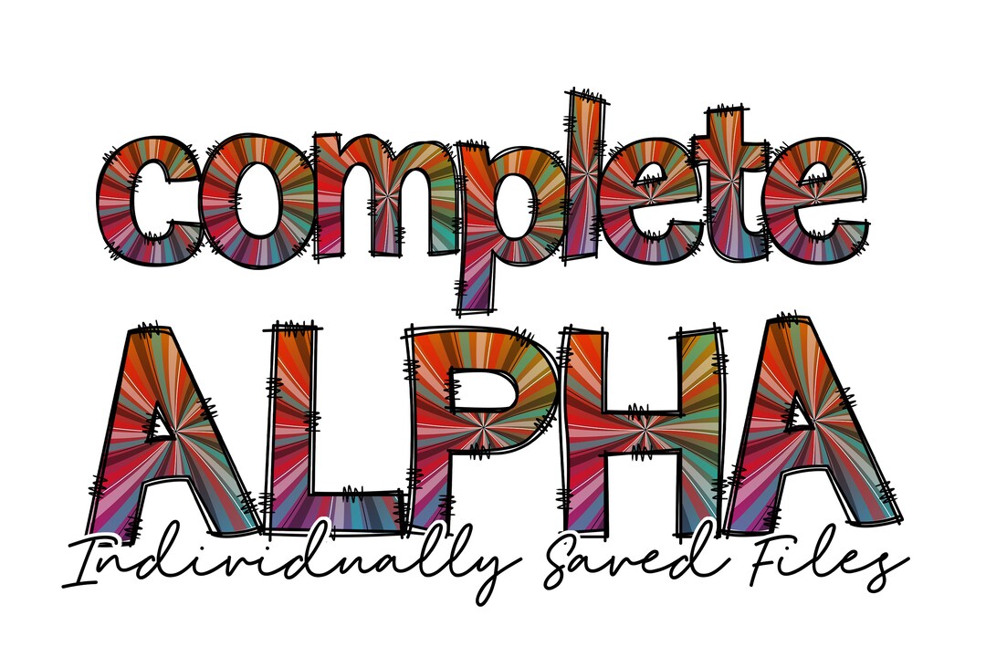 Doodle Letters PNG, Alphabet Letters, Doodle Alpha Png, Sublimation ...