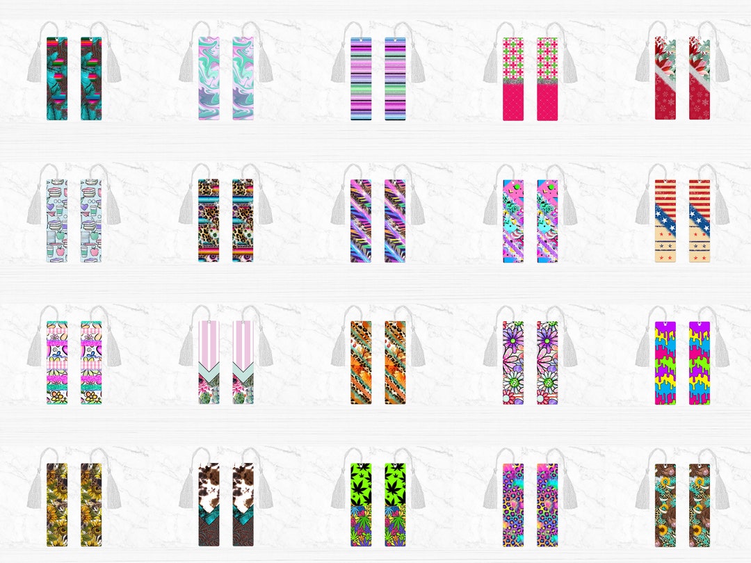 100 Book Mark Sublimation Design Bundle, Book Mark Bundle, Book Mark ...