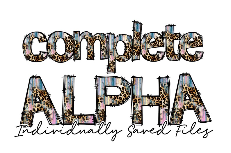 Doodle Letters PNG, Alphabet Letters, Doodle Alpha Png, Sublimation ...