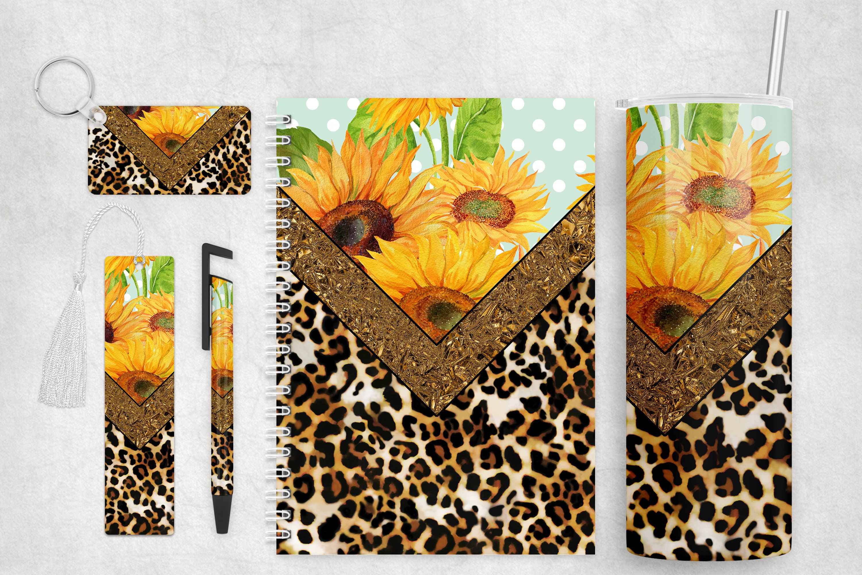 1 Cover Book Set Sublimation Design, Book Mark, Note Book, Key Ring Rec ...