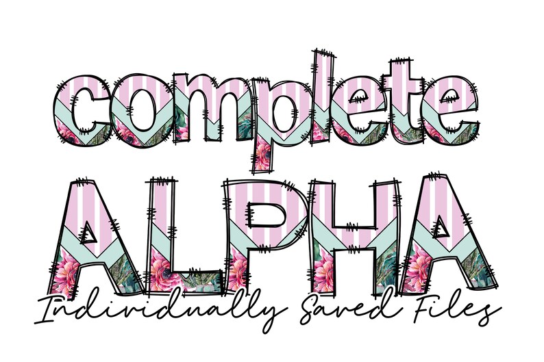 Doodle Letters PNG, Alphabet Letters, Doodle Alpha Png, Sublimation ...