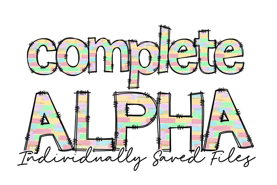 Doodle Letters PNG, Alphabet Letters, Doodle Alpha Png, Sublimation ...