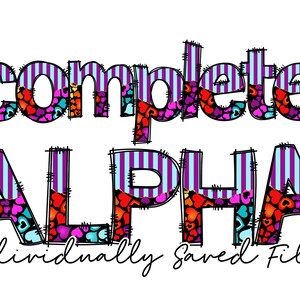 Doodle Letters PNG, Alphabet Letters, Doodle Alpha Png, Sublimation ...