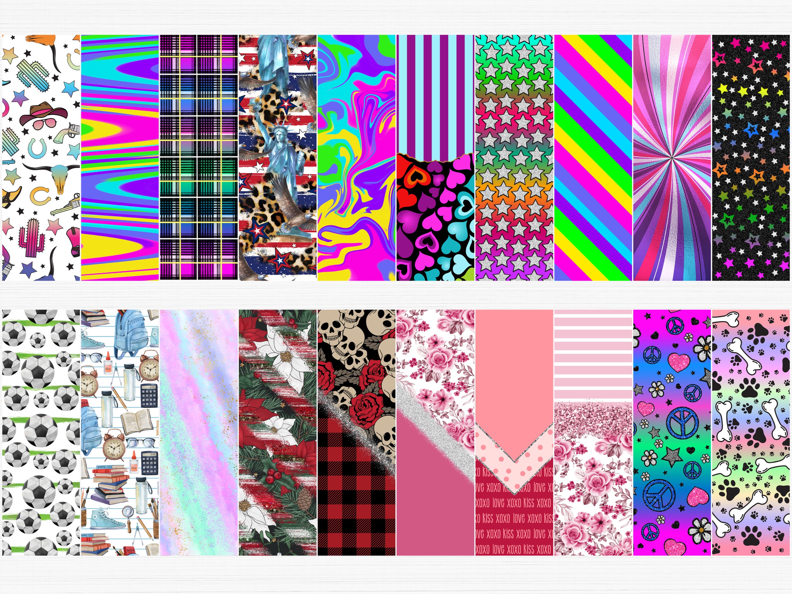 100 Pen Wrap Sublimation Design Bundle, Pen Wrap Bundle, Pen Wrap ...