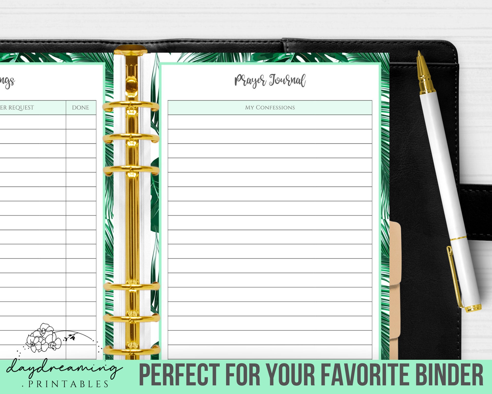 Prayer Journal Printable Bible Study Planner Bible Prayer - Etsy