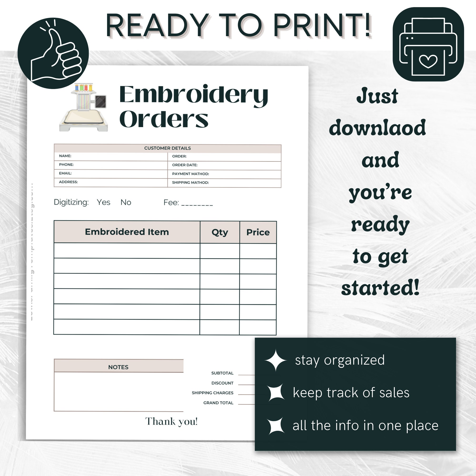 Seamstress Business Invoice - Sewing Invoice Template Download ...