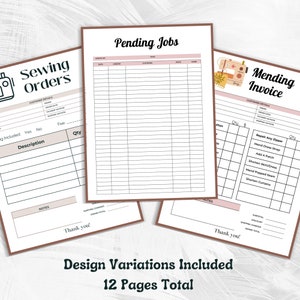 Seamstress Business Invoice - Sewing Invoice Template Download ...