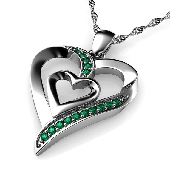 Dephini heart necklace store