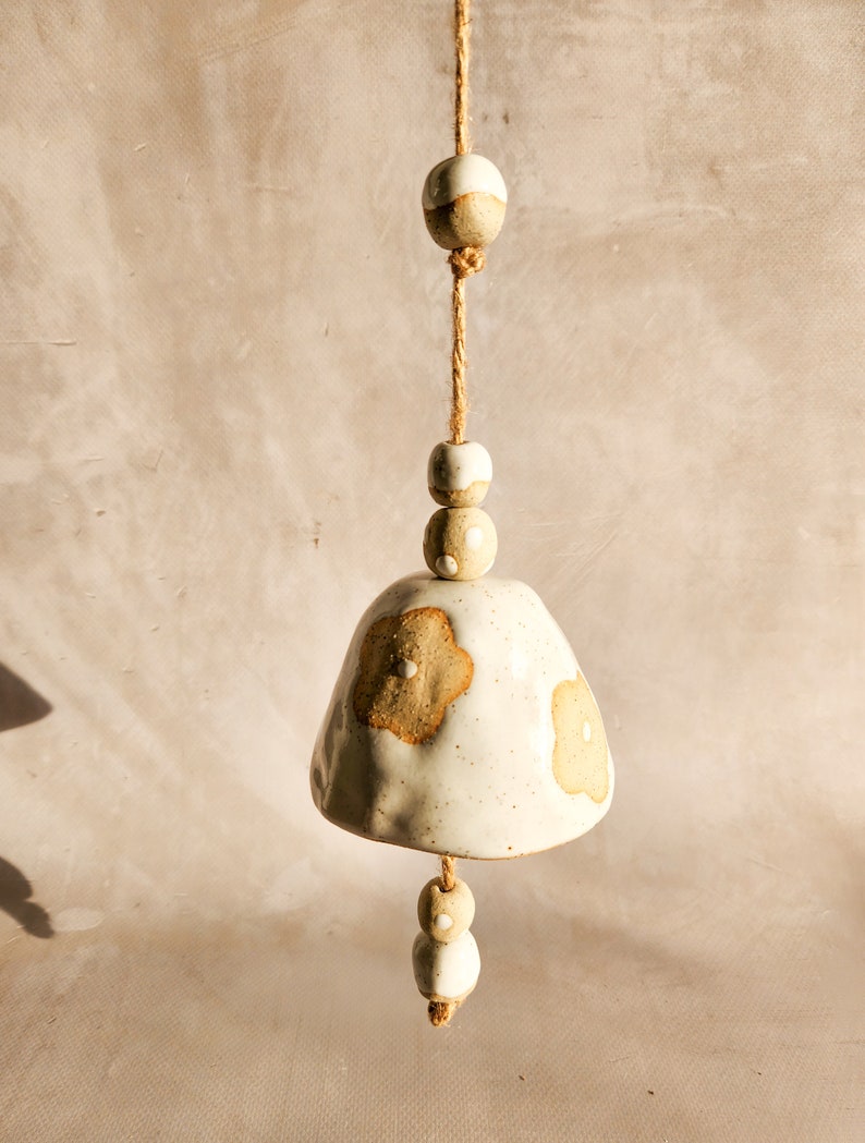 Handmade Ceramic Bell Handmade Ceramic Bell Chime Ceramic Bell ...