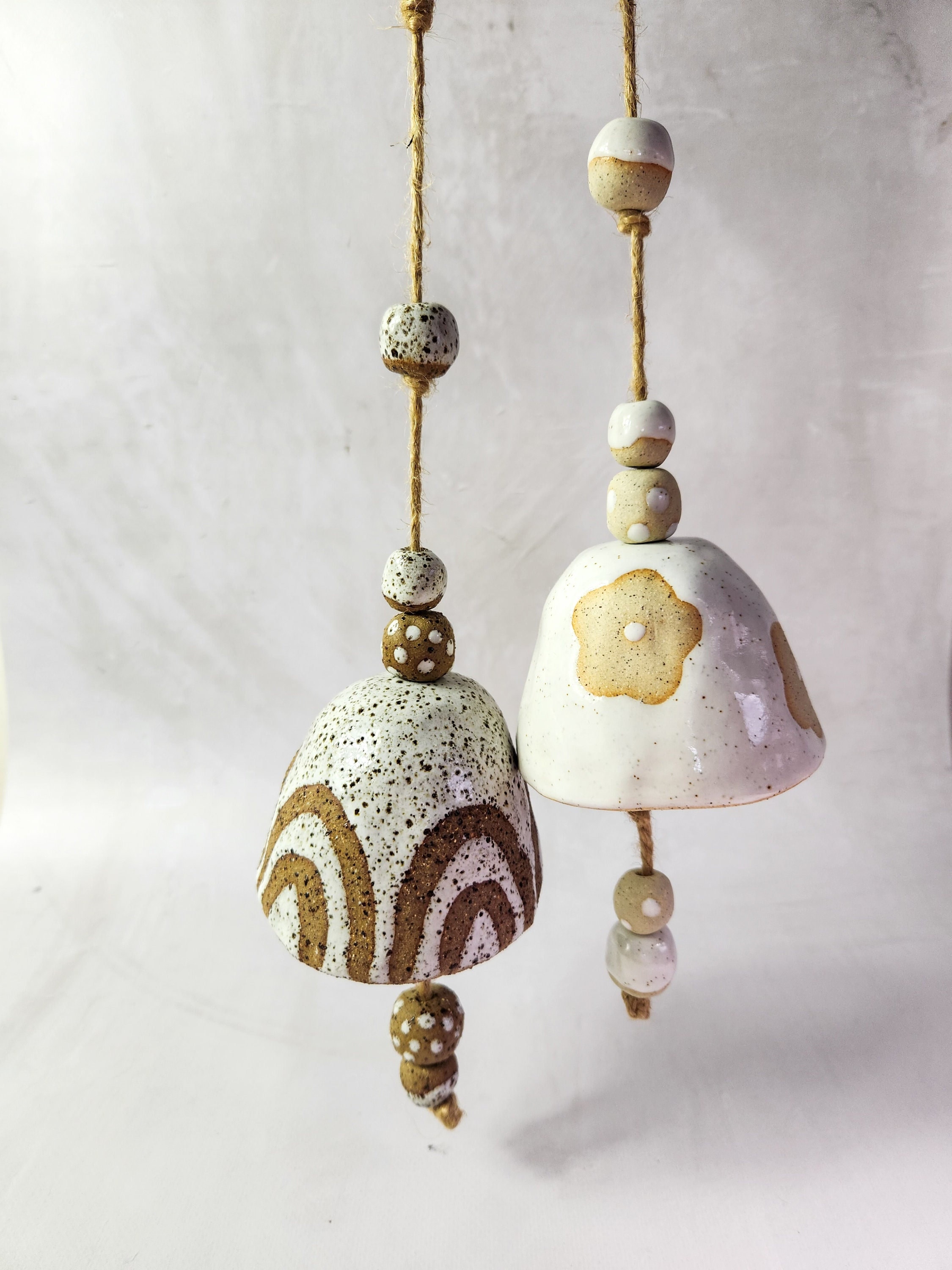 Handmade Ceramic Bell Handmade Ceramic Bell Chime Ceramic Bell ...