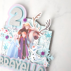 Frozen Cake Topper - Etsy