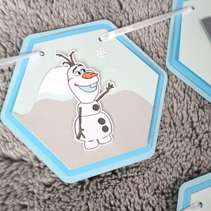 Olaf Birthday Banner - Etsy
