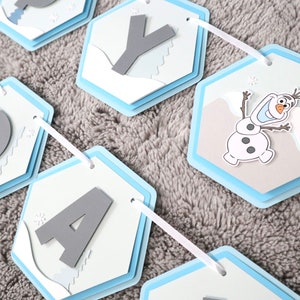 Olaf Birthday Banner - Etsy