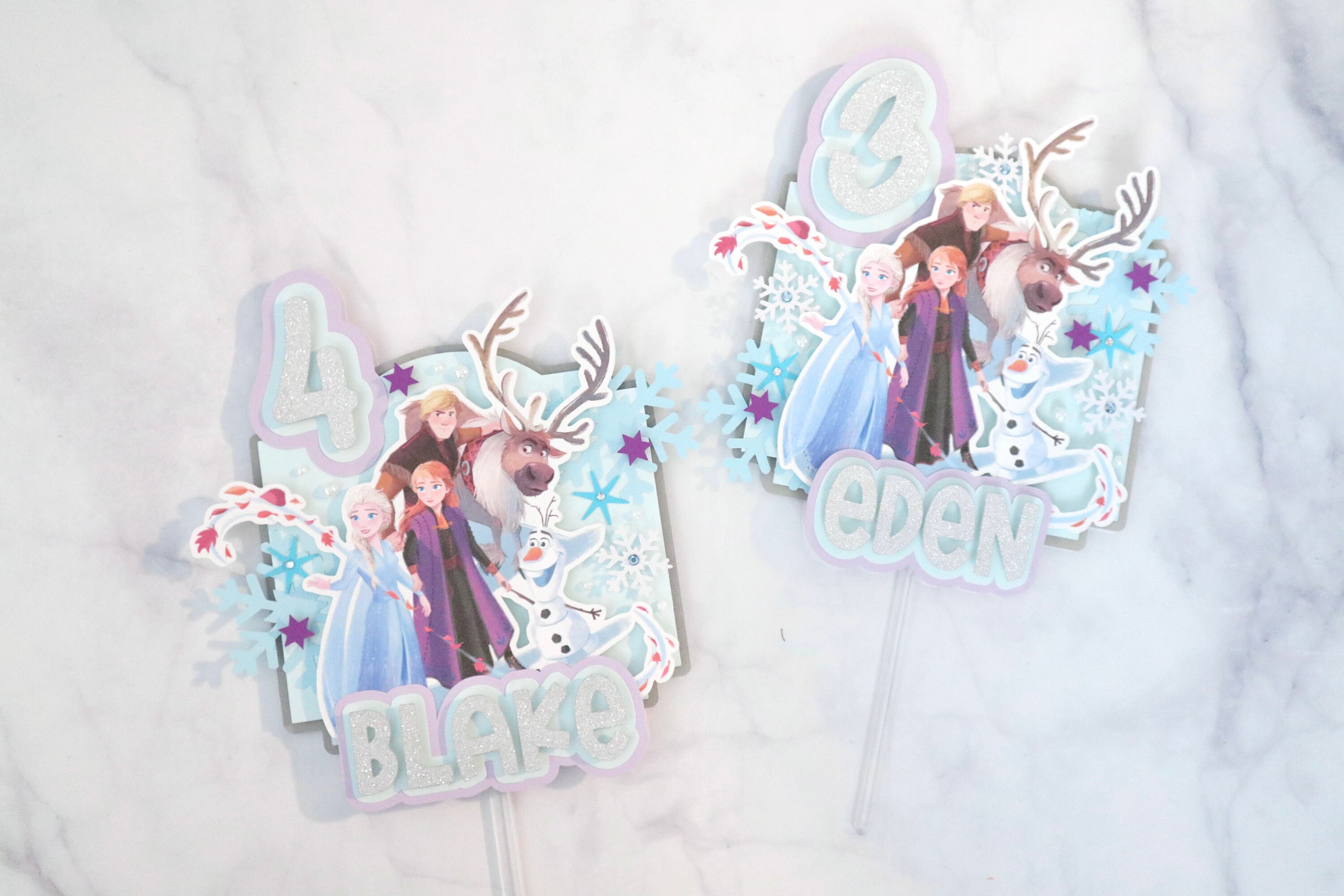 Frozen Cake Topper - Etsy