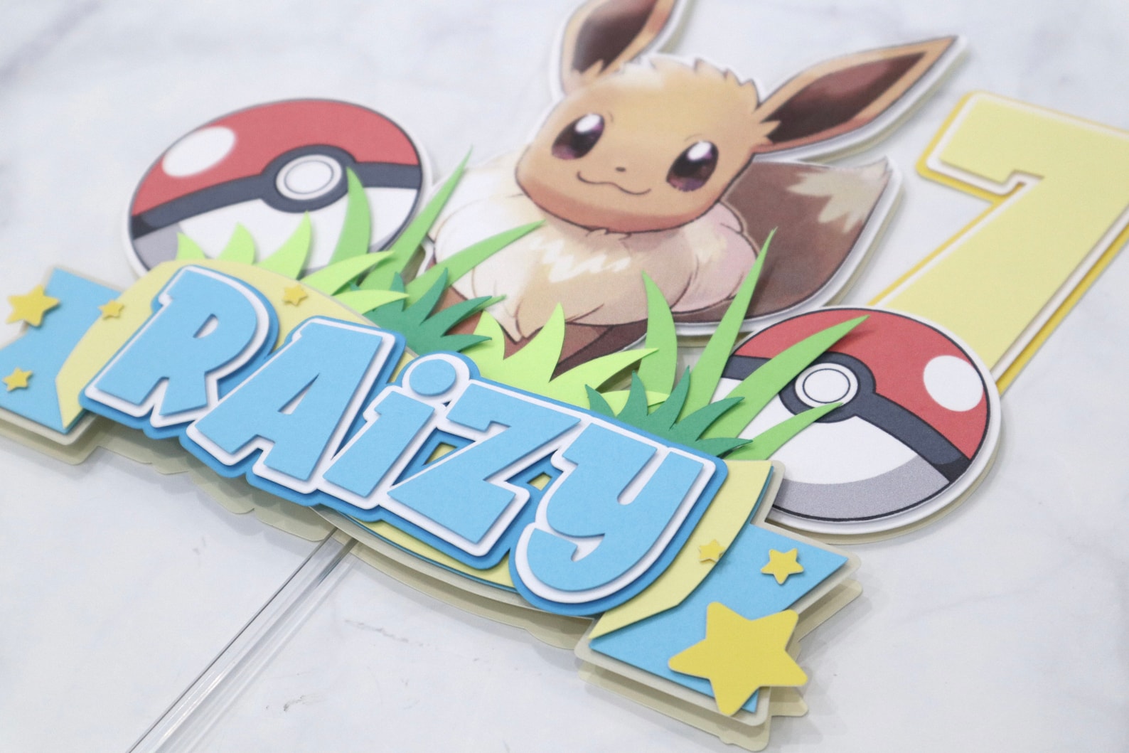 Eevee Inspired Cake Topper | Charizard Cake Topper - Etsy Canada