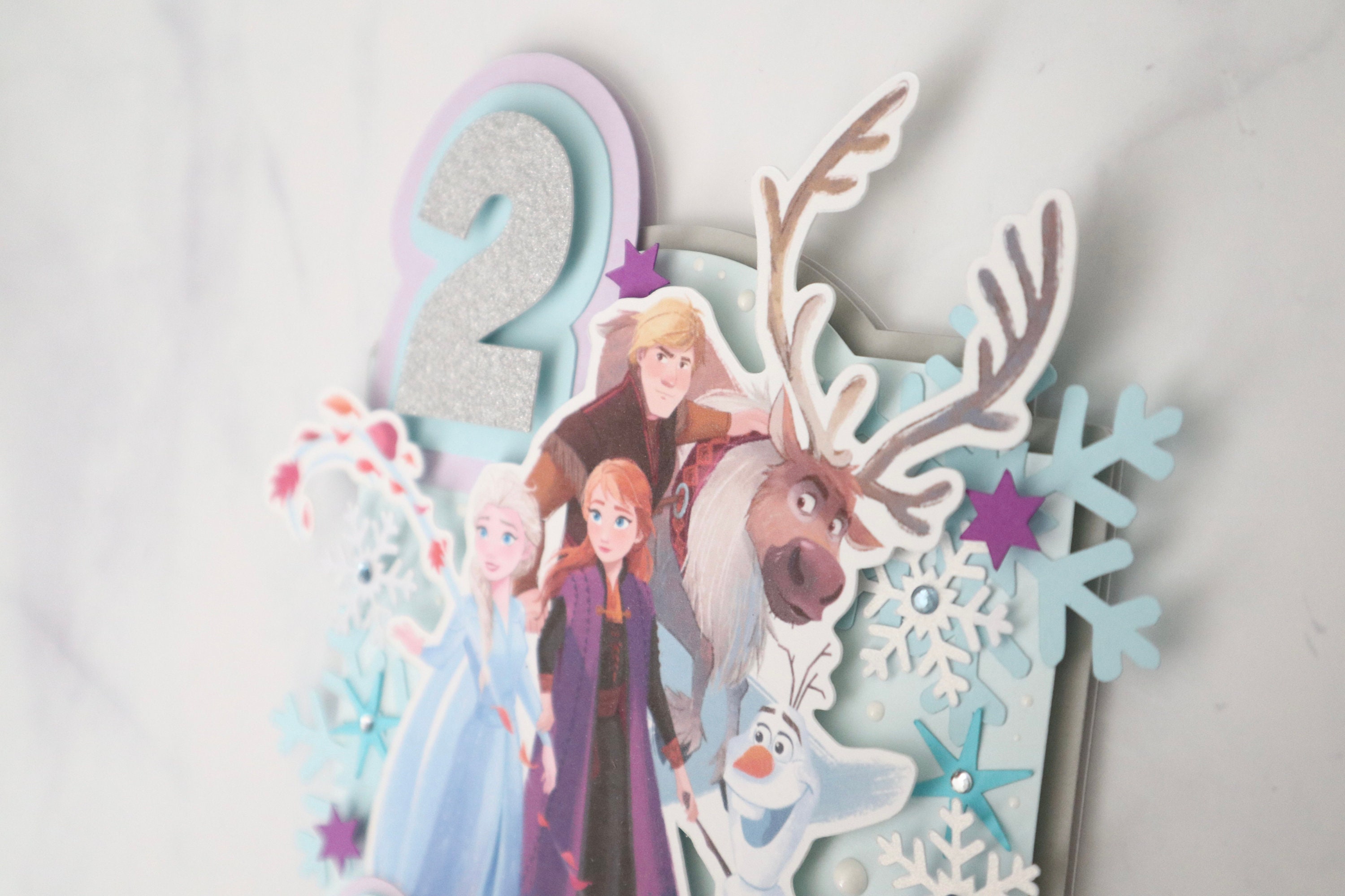 Frozen Cake Topper - Etsy