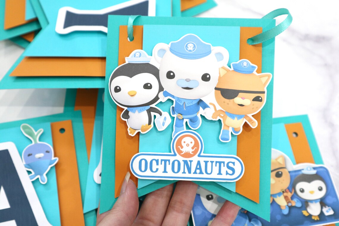 The Octonauts Inspired Birthday Banner | Etsy