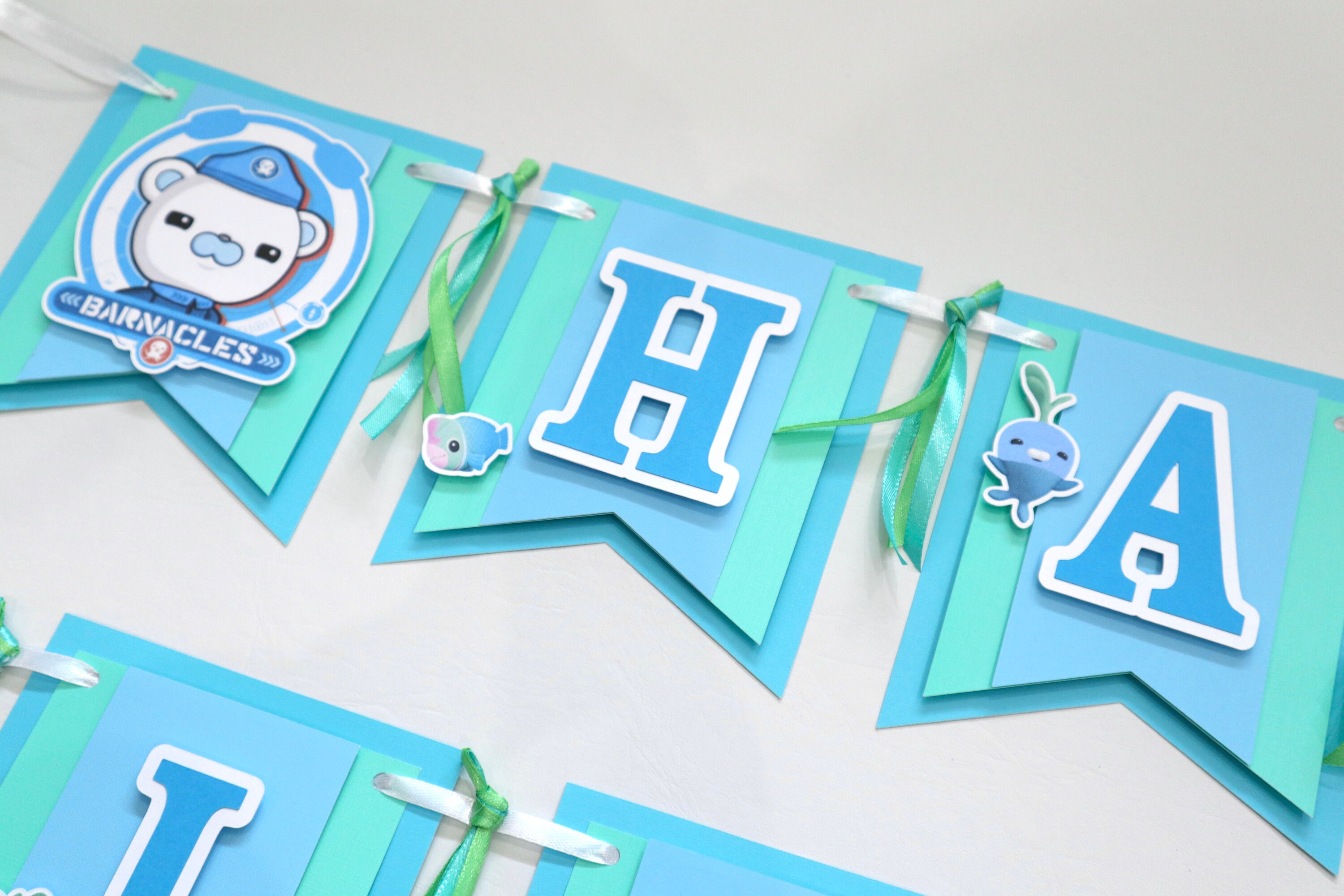 The Octonauts Inspired Birthday Banner | Etsy