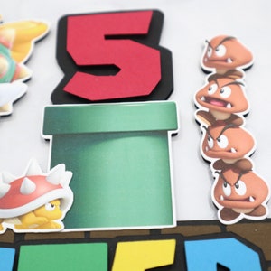 Bowser Inspired Cake Topper | Bowser Jr Inspired Cake Topper - Etsy Canada