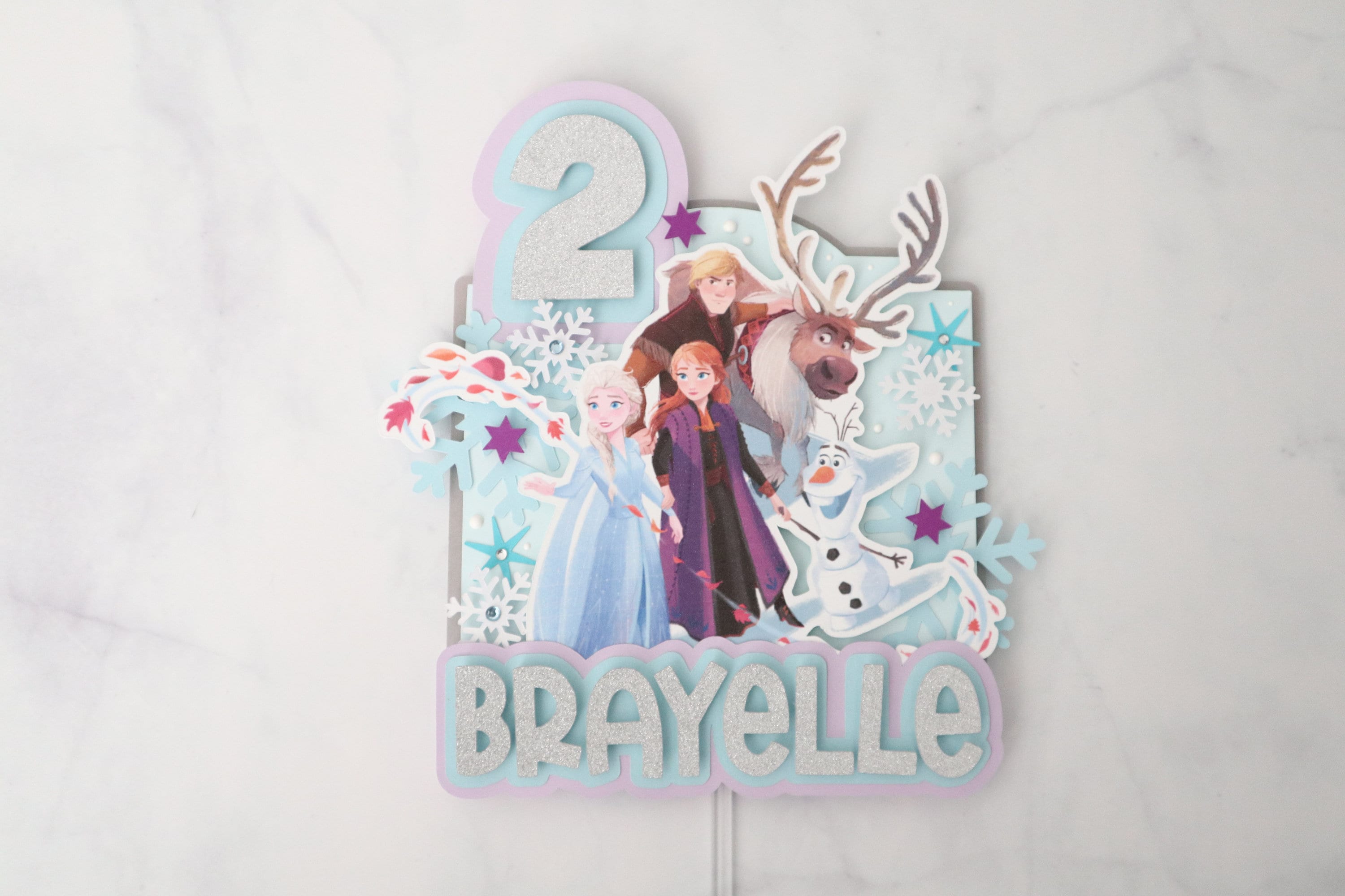 Frozen Cake Topper - Etsy